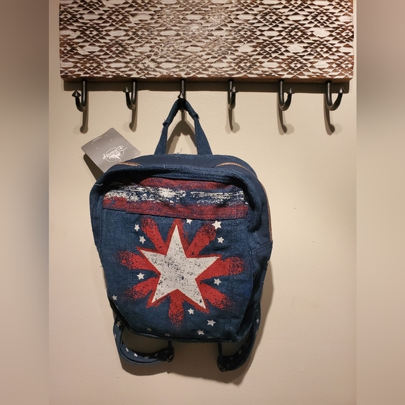 Disney | Bags | Disney America Chavez Denim Backpack Doctor Strange ...